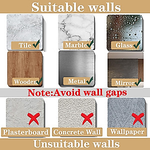 Vanloory Suction Cup Hook for Shower, Heavy Duty Shower Hook Removable Suction Cup Hanger for Wall/Window/Glass/Mirror/Tile, Hang up to 18LB Waterproof Robe and Towel Hook for Bathroom (Grey, 3 Pack)