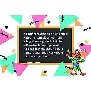 TestingMom.com Kindergarten-In-A-Box - Gifted Learning Flash Cards Bundle (Set 2) - General Knowledge, Verbal, Spatial, Social Emotional Learning - Gifted and Talented Test Prep for CogAT, WPPSI, NNAT