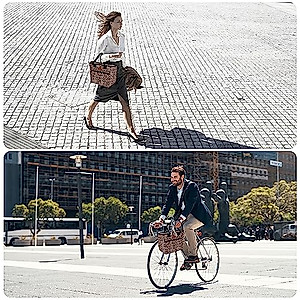 Gelozid Lunch Bag, 16-Can Large Lunch Bag for Women Men, Insulated Lunch Box with Pockets for Work Office Beach Picnic, Leakproof Reusable Portable Lunchbox, Leopard Print