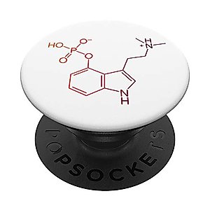 Psilocybin Molecule Magic Mushroom PopSocket