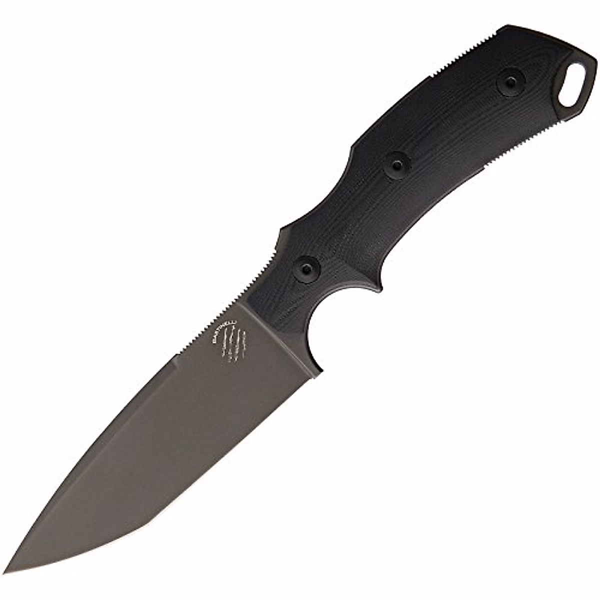 Bastinelli Creations RED V2 Fixed Blade Black PVD