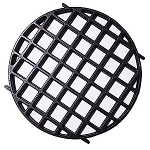 soldbbq 8834 Enameled Cast Iron 12" Gourmet BBQ System Sear Grate for Weber Original Kettle Premium 22-inch Charcoal Grill, 22'' Smokers, Replacement Parts for Weber 22" Performer Premium Grill…