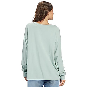 Roxy Women's Oversized Long Sleeve T-Shirt, Bhb0, X-Small