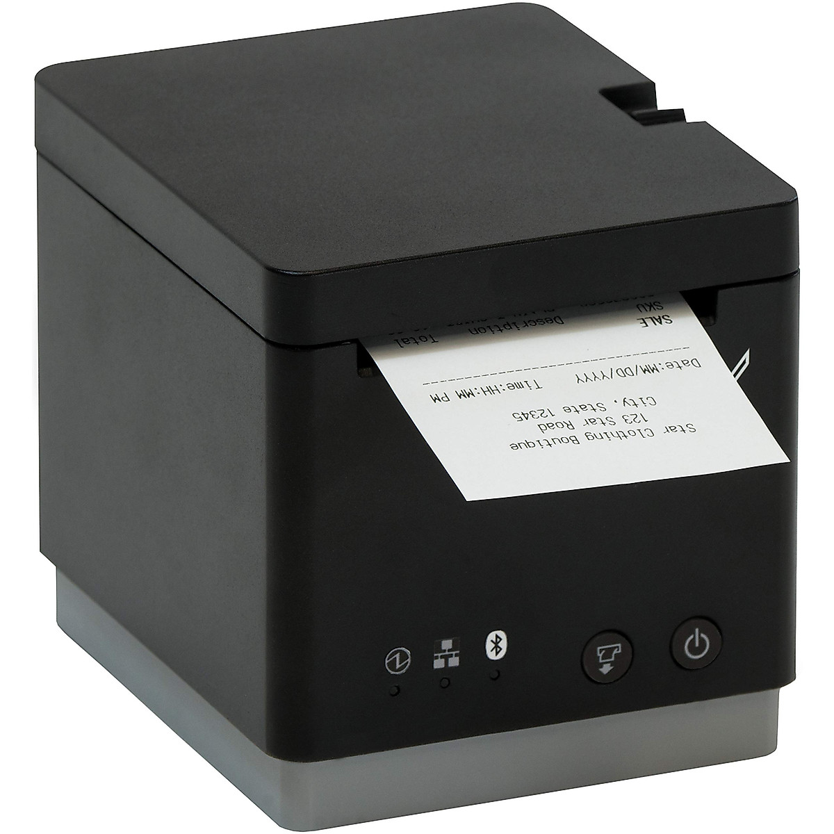 Star Micronics mC-Print2 MCP21LB 2 inch Thermal POS Receipt Printer with CloudPRNT, Black - USB-B, Ethernet, Bluetooth, USB Host, Lightning - 203 dpi, 250mm/sec, Auto Cutter, Monochrome - YKGAV