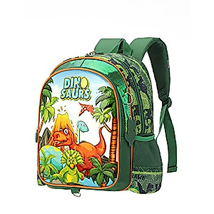 Meetbelify 13inch Backpack for Boys Preschool Backpacks for Toddler Boys Small Kindergarten Bookbag for Little Boys Kids 3-5 with Drawstring Bag Birthday Gift