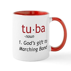 CafePress Tuba Definition Mug Ceramic Coffee Mug, Tea Cup 11 oz