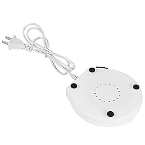 Coffee Mug Warmer, Electric Powered Cup Warmer Heater Pad Mat for Coffee Tea Milk Mug, Desktop Beverage Warmer for Office Home, White, 110V US Plug