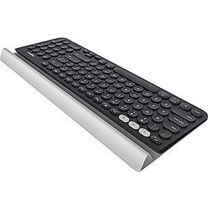 logitech K780 Multi-Device Wireless Keyboard for Computer, Phone and Tablet (Renewed)
