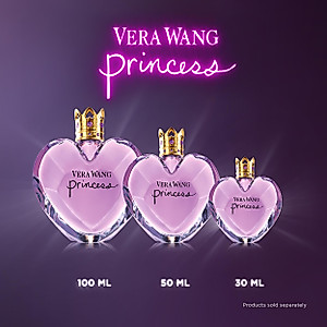 Vera Wang Princess Eau de Toilette Spray for Women, Vanilla, 3.4 Fl Ounce