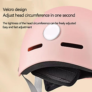 DOT Certified Fashion Girl Motorcycle Helmet, Vespa Youth Open Face Ultra-Thin Comfortable Helmet, Men Women Retro Motorbike Summer Street Sunscreen Helmet for Scooter Cruiser ATV Moped-A||55-60CM