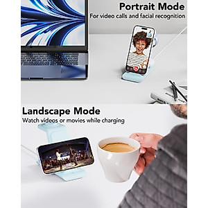 HATALKIN 3 in 1 Wireless Charging Station Compatible for Apple Products Multiple Devices Charger for Apple Watch Ultra 9 8 7 SE 6 5 4 AirPods Pro iPhone 15 14 13 12 13 Pro Max/X/XS Fast Charger Stand