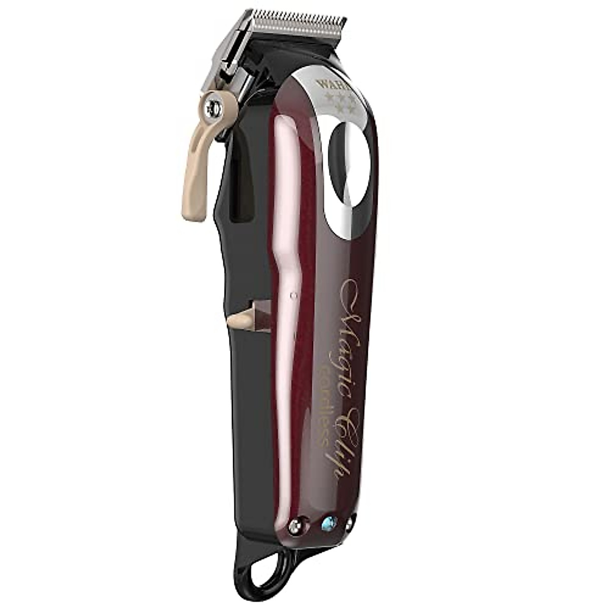 Wahl 5 Star Cordless Magic Clip, Professional Hair Clippers, Pro Haircutting Kit, Clippers for Blunt Cuts, Adjustable Taper Lever, Crunch Blade, Cordless, Lightweight, Barbers Supplies