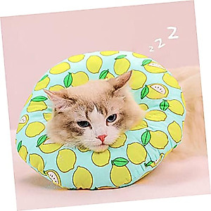 FRCOLOR Recovery 3pcs Protective Collar Soft Small Dog Pet Neck Pillow