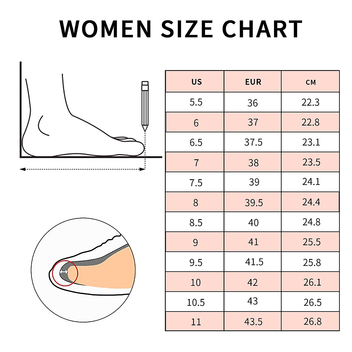 SURRAY Women's Air Running Shoes Walking Tennis Sneakers Athletic Fashion Breathable Sport Gym Shoes(US6.5) Pink