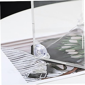 JOEBO Acrylic Piggy Bank Tabletop Coin Container Tabletop Saving Bank Money Supply Cash Saving jar Transparent Bank Daily use Saving Pot Compact Bank Cylinder Household Products 15c