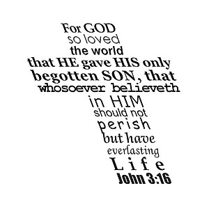 CafePress John 3:16 KJV Dark Gray Print Mug Ceramic Coffee Mug, Tea Cup 11 oz