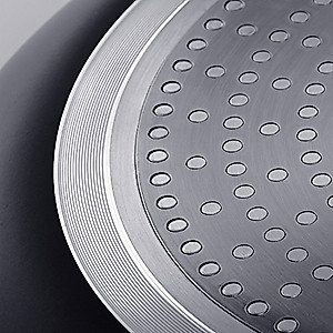 COOKSMARK Copper Pan 12-Inch Nonstick Induction Frying Pan with Lid and Cool-Touch Handle, Copper Ceramic Skillet, Saute Pan, Dishwasher Safe Oven Safe