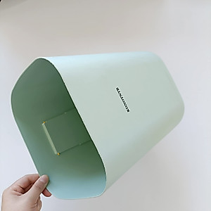 KONOTNTB- Plastic bins, Classic Garbage Container Recycle Bin for Bathroom, Bedroom, Kitchen