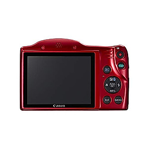 Canon PowerShot SX420 Digital Camera w/ 42x Optical Zoom - Wi-Fi & NFC Enabled (Red) (Renewed)