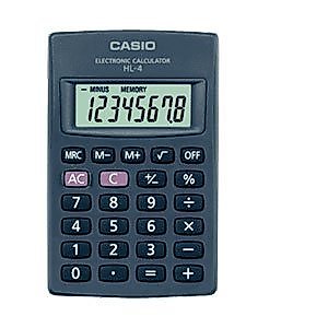 Casio Big Display 8 Digit Calculator Hl4