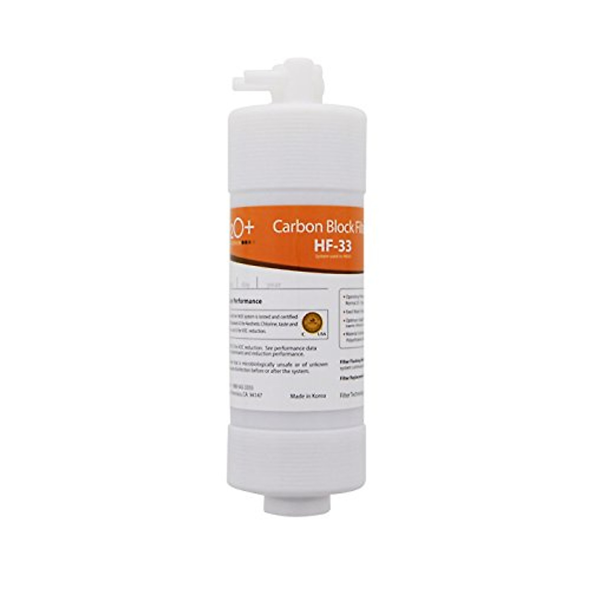 Brondell HF-33 Carbon Block Water Filter Replacement for Cypress Countertop Water Filtration System