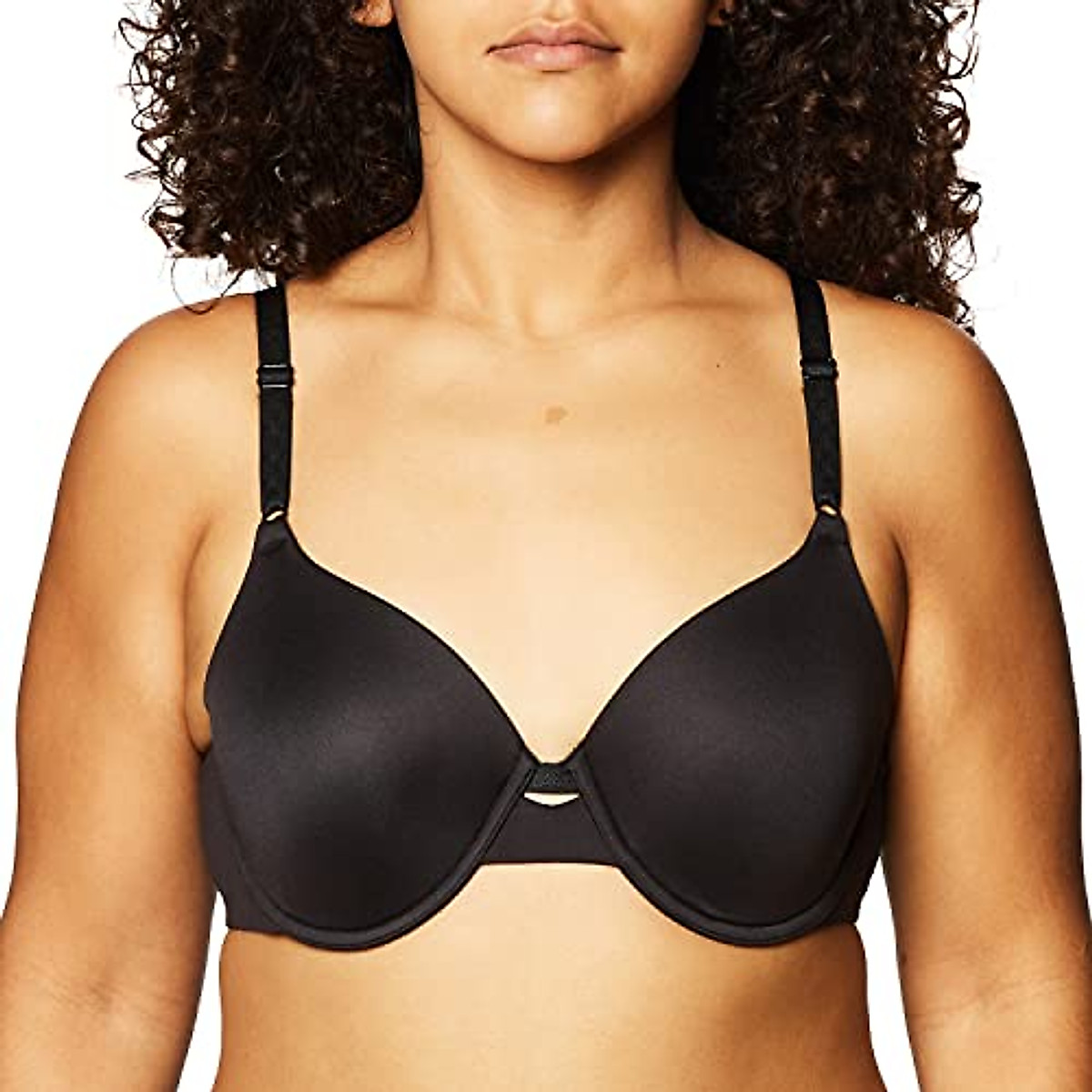 Warner's Women's Cloud 9 Super Soft Underwire Lightly Lined T-Shirt Bra RB1691A, Black, 38C