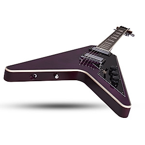 Schecter 654 V-1 Custom Solid-Body Electric Guitar, TPUR