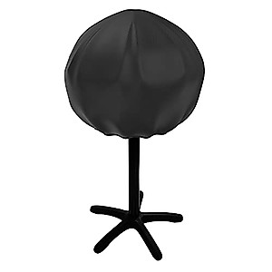 Nomiou Grill Cover for George Foreman GGR50B and Weber Jumbo Joe Charcoal Grill 18" Indoor and Outdoor Electric Grill, Easy Take Off Handle Design