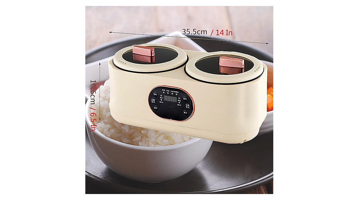Versatile Electric Rice Cooker for Healthy Cooking