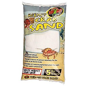 Zoo Med White Hermit Crab Sand 5 lbs - Pack of 2