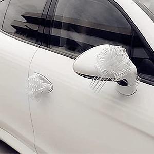 FQTANJU Pull Bow Mixed Color Large Organza Pull Bows Gift Wrapping Pull Bow with Ribbon for Wedding Present Baskets, 6 Inches,10 Pieces