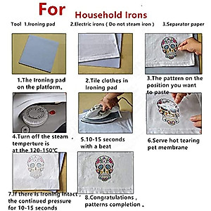 Lion King Iron On Heat Transfer Appliques Patch Stickers for Sweatshirt Jeans Jackets Backpack Coat Decorations Family Party Valentines Gift