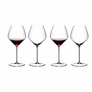 Riedel 4-Piece Veloce Pinot Noir/Nebbiolo Wine Glass Set, 25.8 Oz