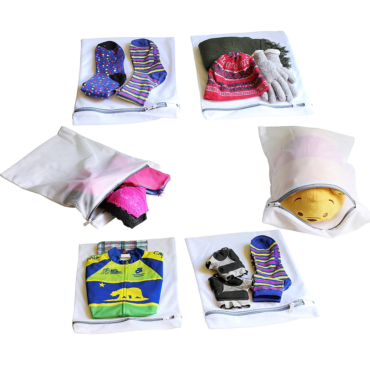 Simple Houseware Laundry Bra Lingerie Mesh Wash Bag (3 Medium)