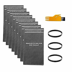 8 Pack 9-38737 Dust Cloth Filter Bags are compatible with most of Craftsman 2.5 gallon Shop Vac Filters Powerhead Bucket Vac,Part # 9-38737/CMXZVBE38737