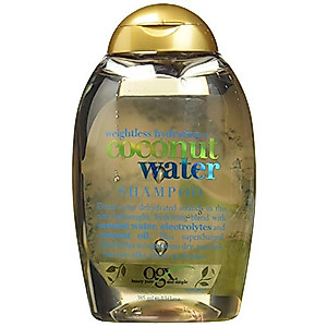 Ogx Shampoo Coconut Water Weightless Hydration 13 Ounce (384ml) (3 Pack)