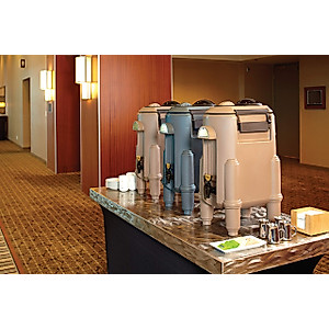 Cambro CSR5191 CamServers 5 Gallon Capacity Granite Gray Case of 1