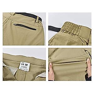 Cargo Shorts Men's Big-Tall Quick Dry Short Men's Utility Hiker Quick Dry Short Summer Sweatpants