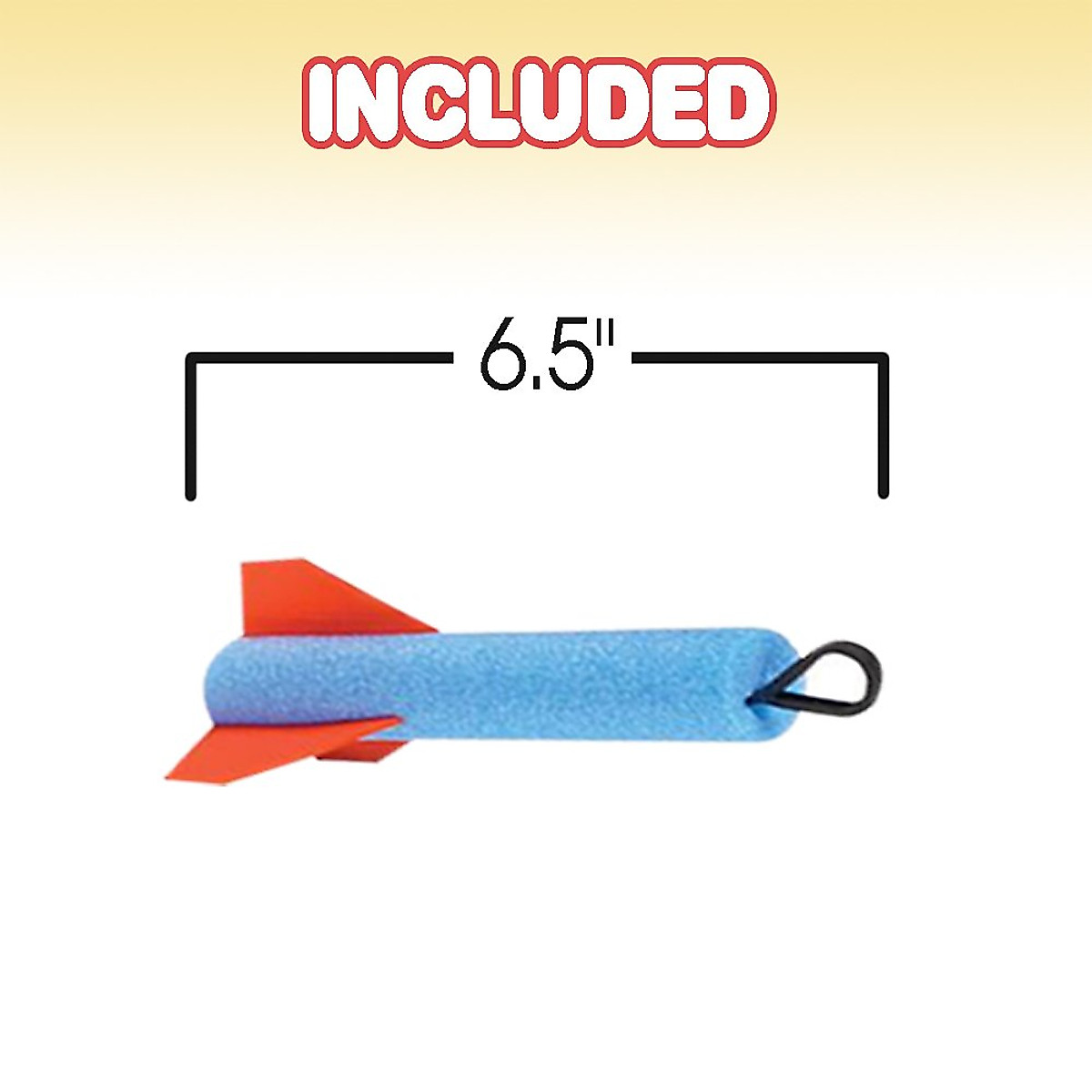 Foam Finger Rockets - 12-Pack Fun for Kids & Parties!
