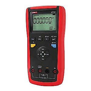 UNI-T Handheld Single Function Temperature Calibrator UT701 Thermocouple Calibrator Type J/K/T/E/R/S/B/N/Wre RTDs C mV Resistance
