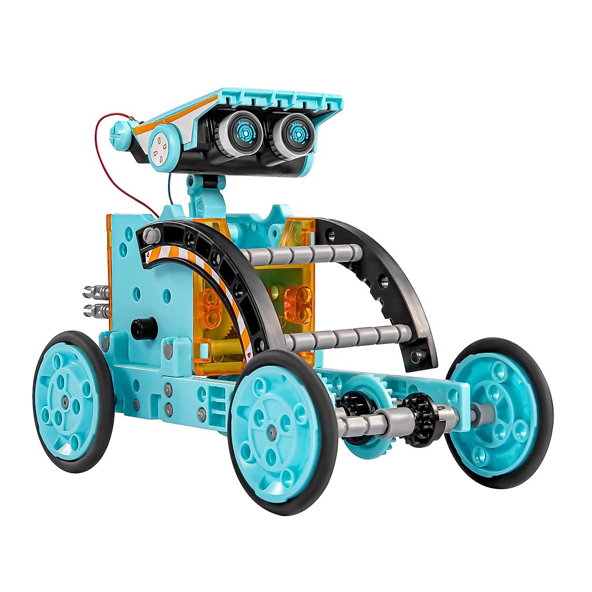 TEMI STEM 12-in-1 Solar Power Robots Creation Toy, Educational Experiment DIY Robotics Kit, Science Toy Solar Powered Building Robotic Set Age 8-12 for Boys Girls Kids
