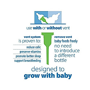 Dr. Brown’s Anti-Colic Options+ Baby Bottles, Narrow, Pink Floral Designs, 8oz, 4 Pack and HappyPaci 100% Silicone Pacifier 0-6m, BPA Free, White, Pink, Light Pink 3-Pack