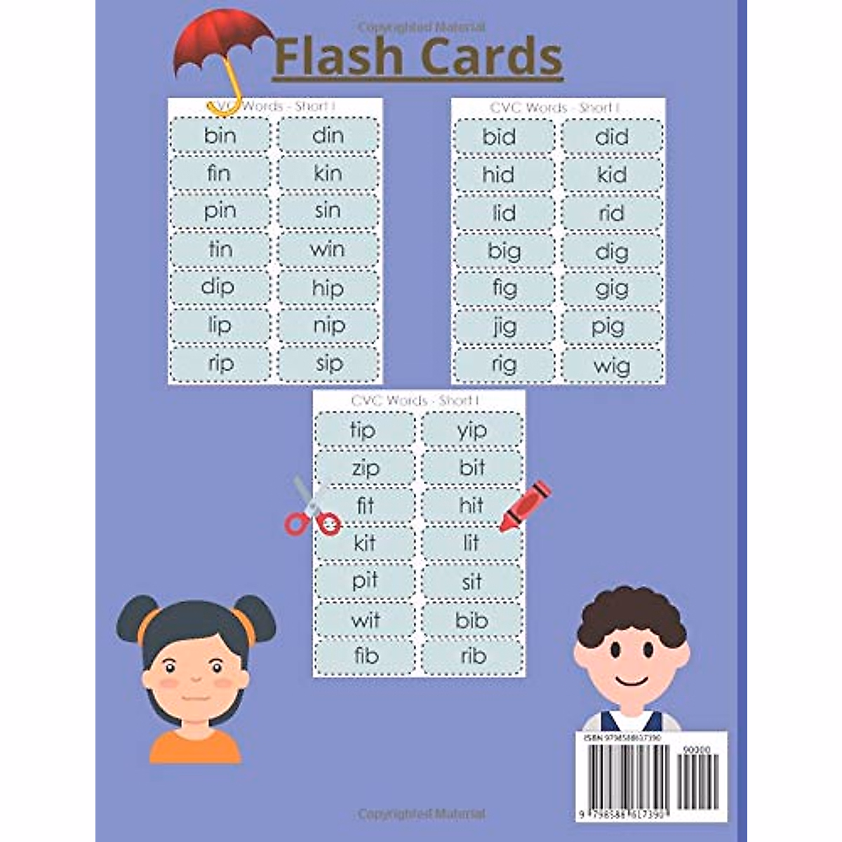 My First Alphabet and Sight Words Workbook: Learn, Trace & Practice vowel Alphabets and Vowel I Sound For Kids Learning To Write & Read. | Ages 3-5 (Sight Words based on Vowel sound)