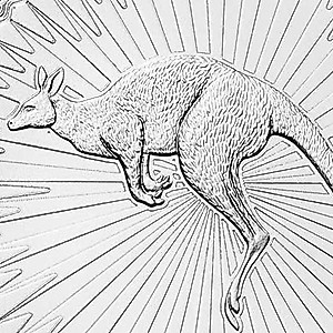 2023 P Lot of (25) 1 oz Australian Kangaroo Silver Bullion Coins Brilliant Uncirculated in Original Mint Tube with Certificates of Authenticity $1 Seller BU