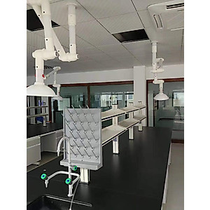 Heytaful Lab Drying Racks Pegboard Bench-top Wall-Mount Laboratory Glassware Polyethylene Cleaning Equipment