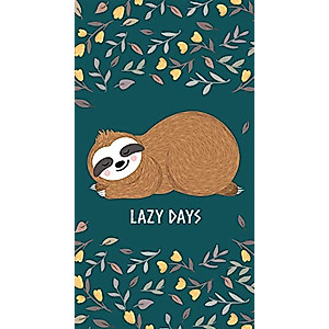 Book of Sticky Notes: Notepad Collection (Sloth Lazy Days)