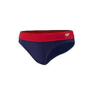 Speedo Women's Guard Swimsuit Bottom Endurance Hipster Speedo Navy, Large