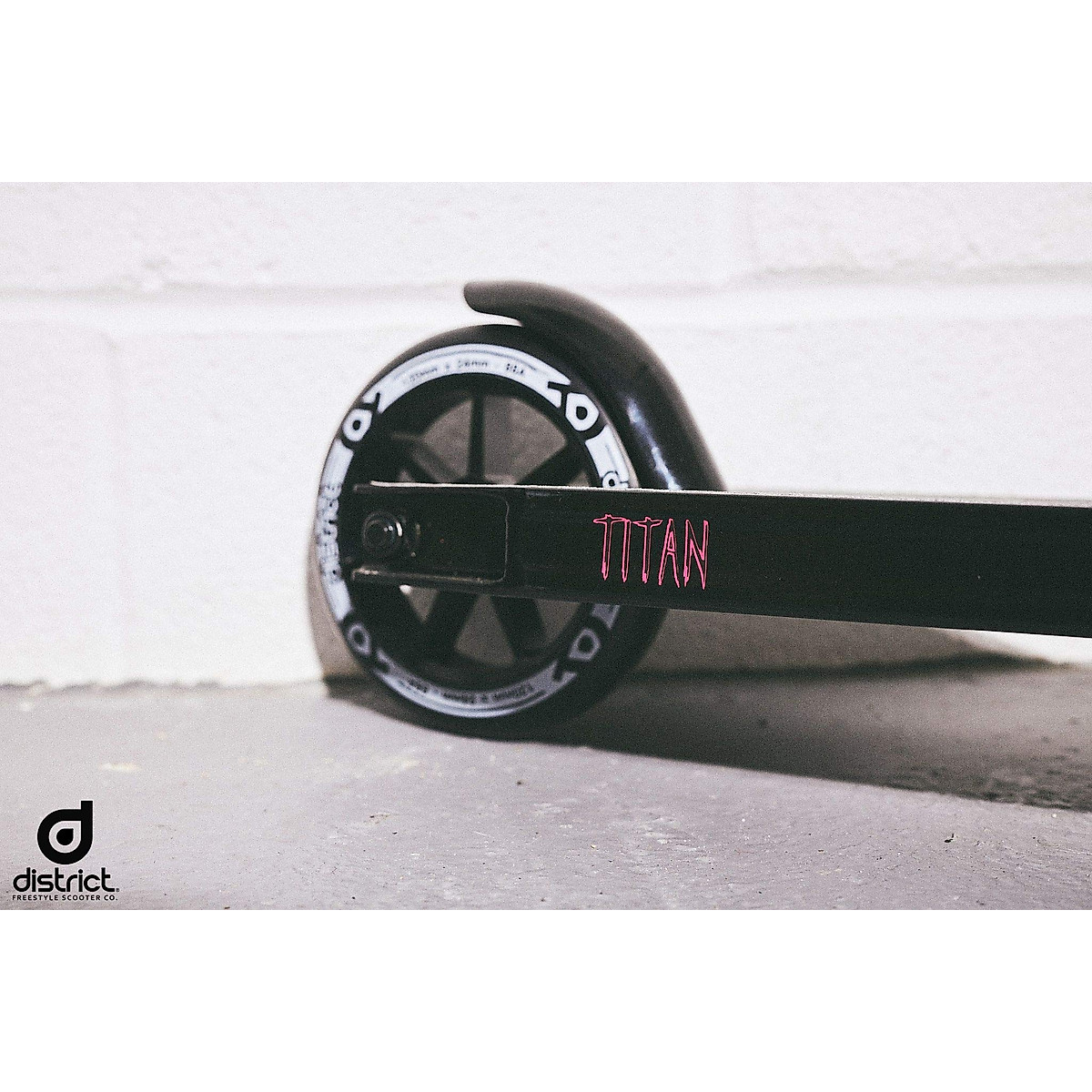 District Pro Scooters Titan Complete Stunt Street Scooter - Intermediate and Beginner Freestyle Scooter for Kids, Teens, and Adults of Any Age