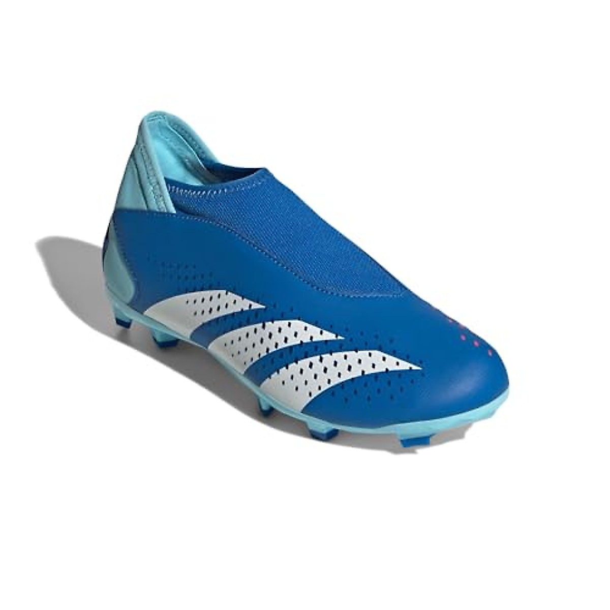 adidas Predator Accuracy.4 Turf Sneaker, Bright Royal/White/Bliss Blue, 3 US Unisex Little Kid