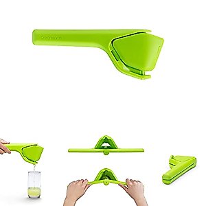 Dreamfarm Lime Fluicer | Easy Squeeze Manual Lime Juicer | Citrus Juicer That Folds Flat for Space-Saving Storage | Lime Squeezer with Pivot to Increase Leverage